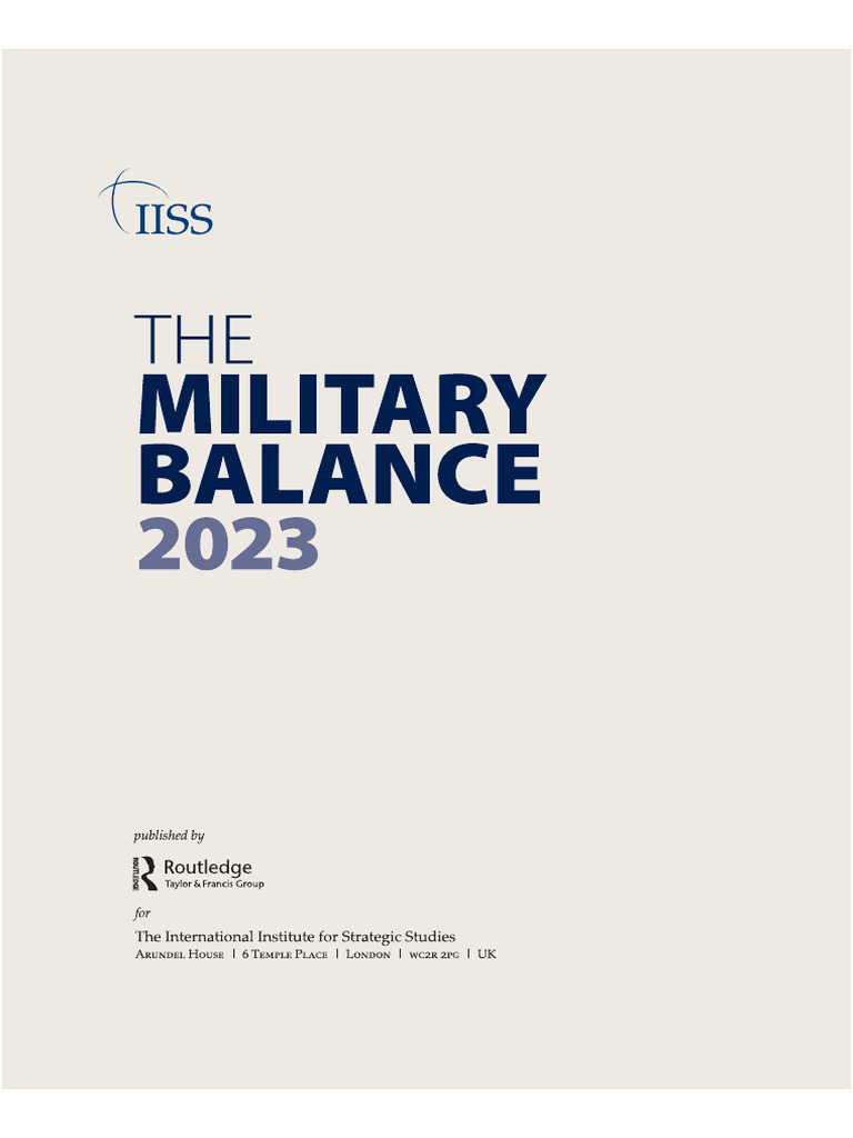 Military Balance 2023 Overview | PDF | Computers