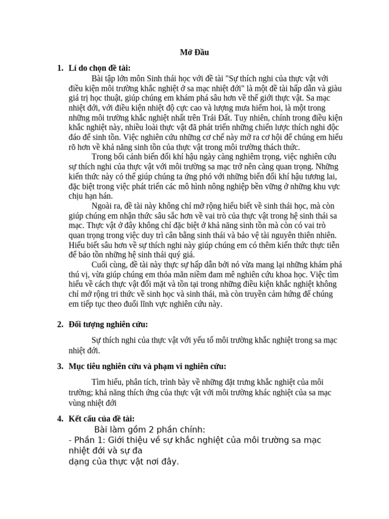 Dat Van De, Ket Luan | PDF