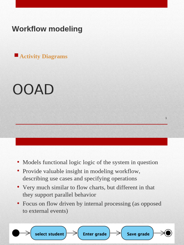 Work Flow Modeling Week 5 | PDF | Workflow | Control Flow