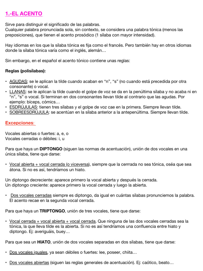 TEMA 1 Eb | PDF | Coma | Fonética