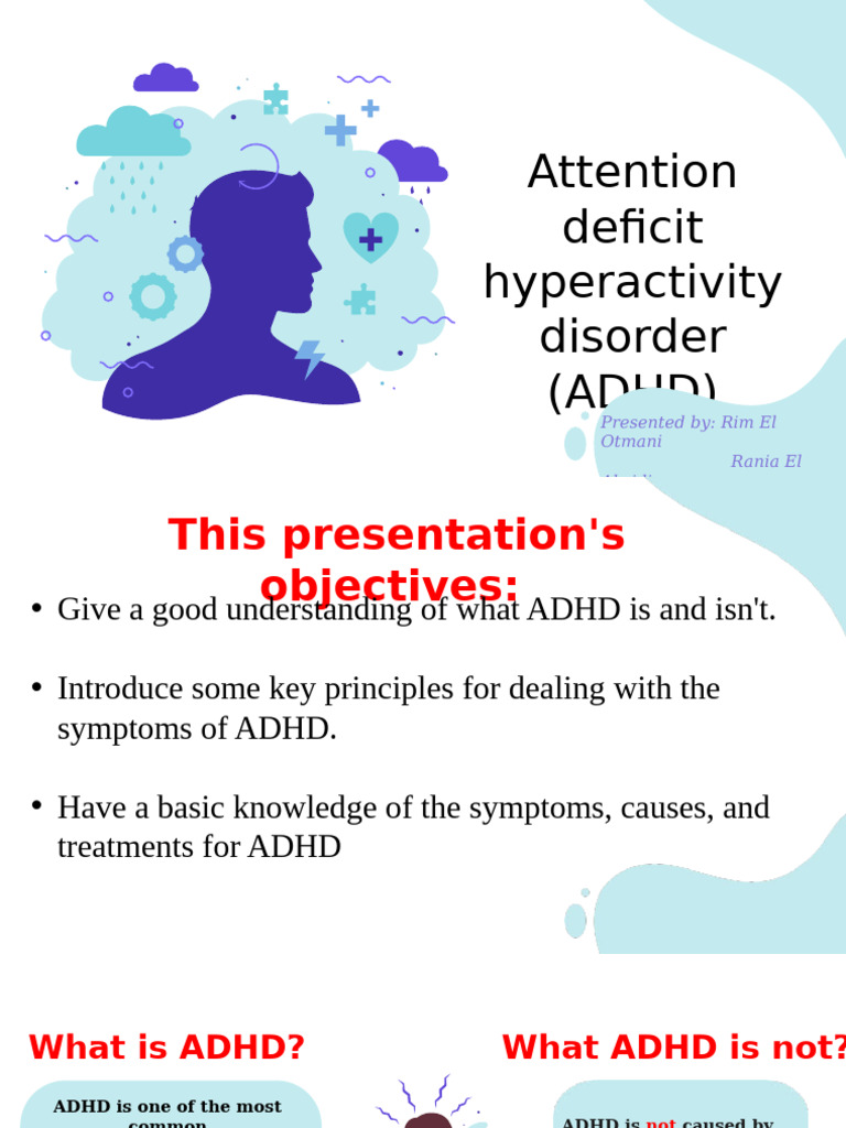 Understanding ADHD: Symptoms and Treatment | PDF | Attention Deficit ...