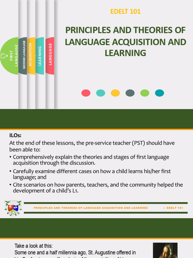3 4A L1+Acquisition+Theoriespptx | PDF | Language Acquisition | Cognitive Science