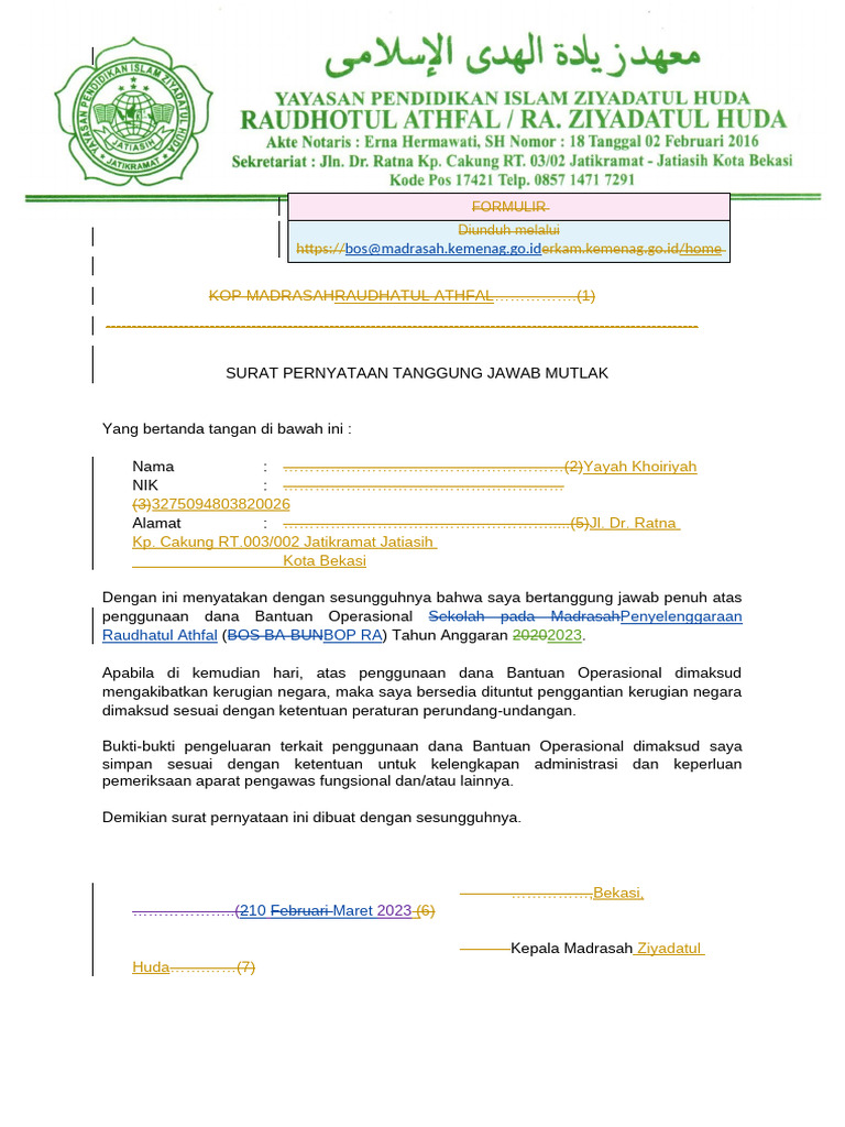 SPTJM Bop Ra 2023 | PDF