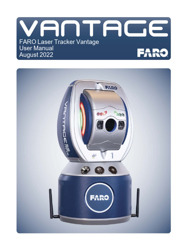 08m81e00 - FARO Laser Tracker Vantage - August 2022 | PDF | Electronics