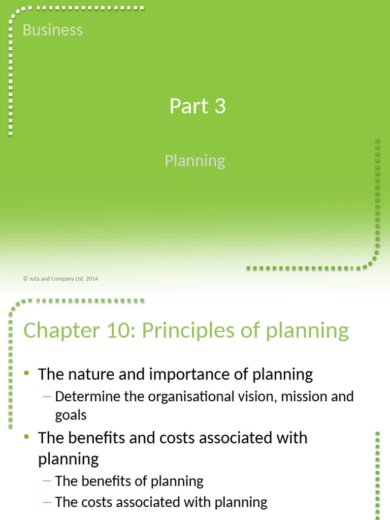 Part 3_Chapter 10-14 | PDF | Strategic Management | Decision Making