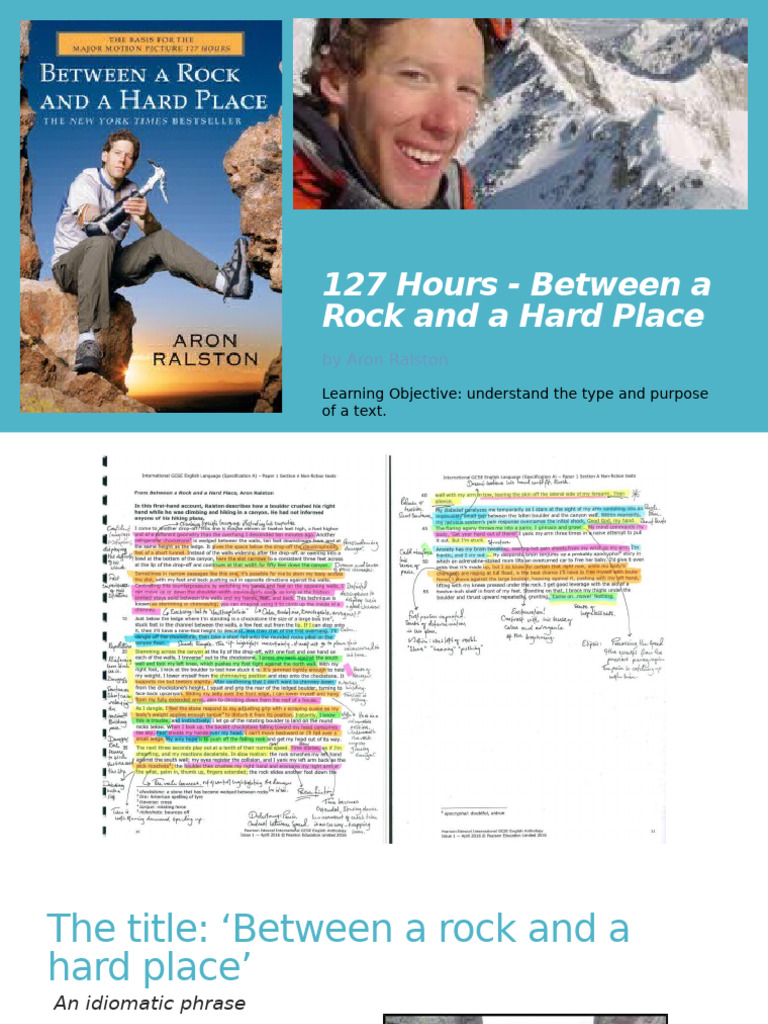 Between A Rock and A Hard Place | PDF | Verb | Linguistics