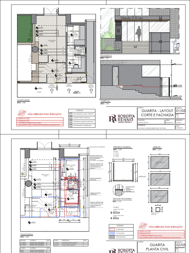 Projeto Executivo Completo Guarita | PDF