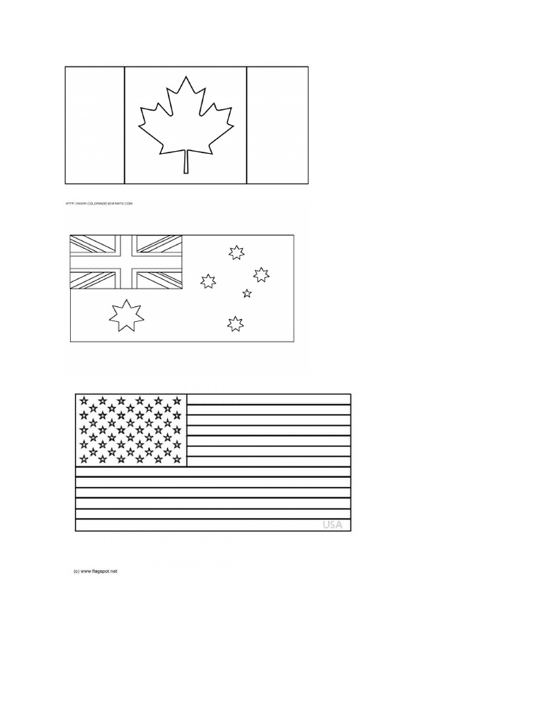 Drapeaux de Pays Anglophones | PDF