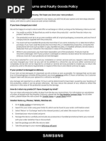 Tredz Bikes Return Policy Guide | PDF | Mail | Consumer Goods