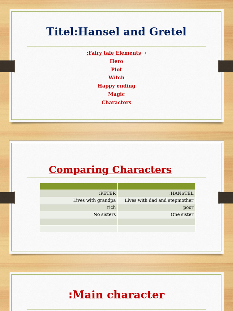 Short Story - Hansel & Gretel | PDF | General Fiction