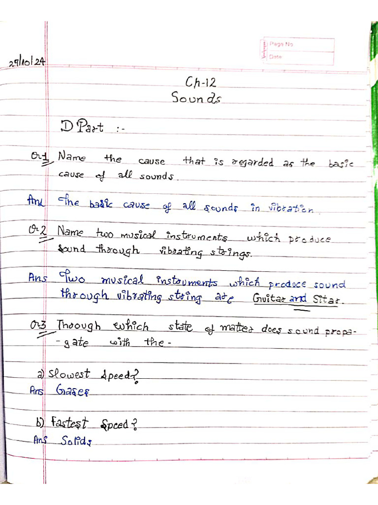 CH 12 Sound, Science | PDF