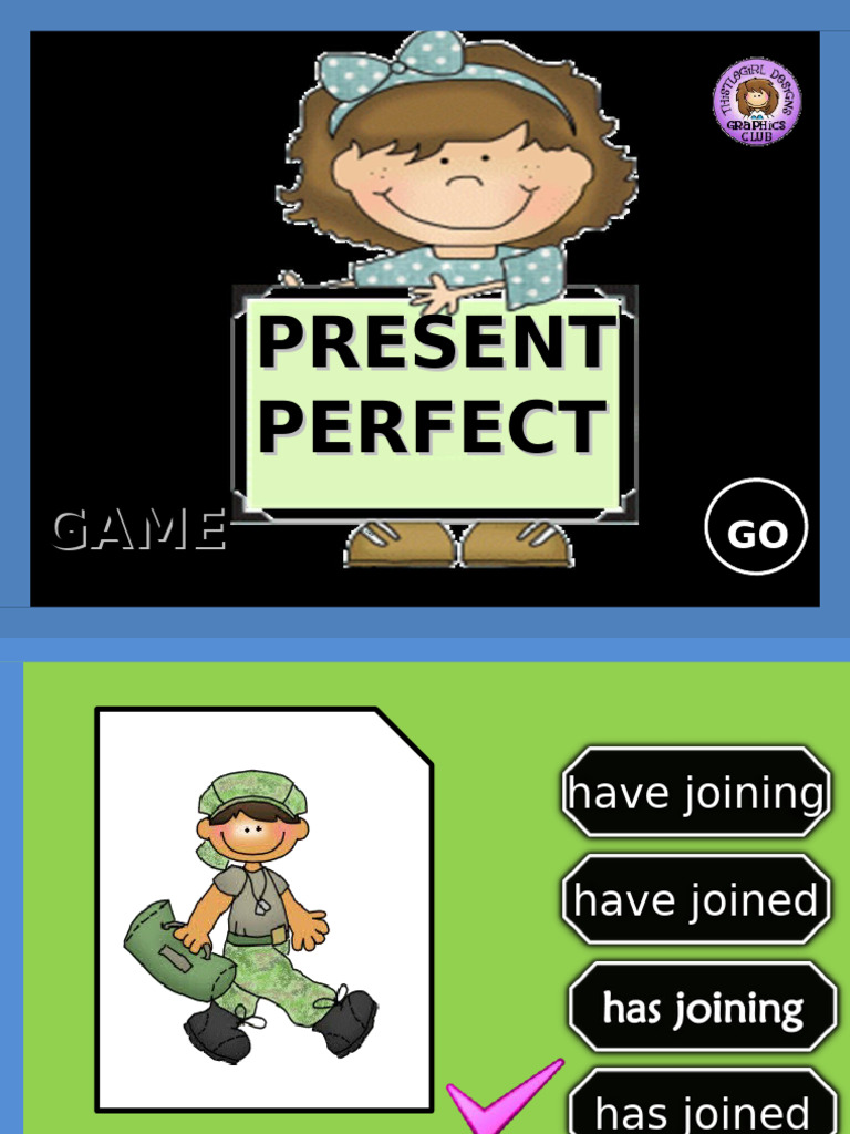 Present Perfect Game | PDF