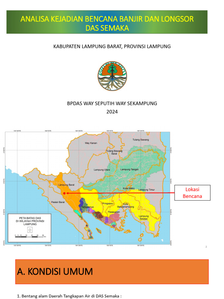 Analisis Banjir dan Longsor DAS Semaka | PDF | Sains & Matematika