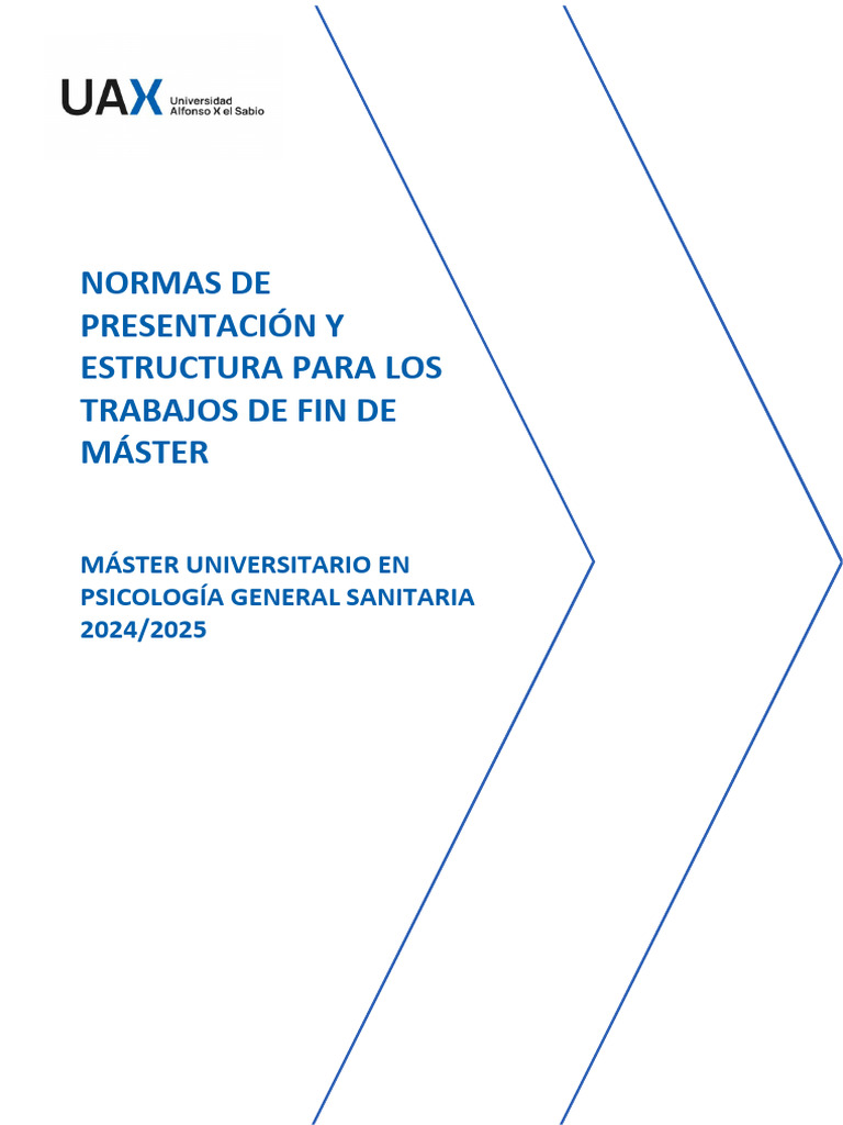 Estructuras TFMs 24-25 | PDF | Caso de estudio | Sumario abstracto)