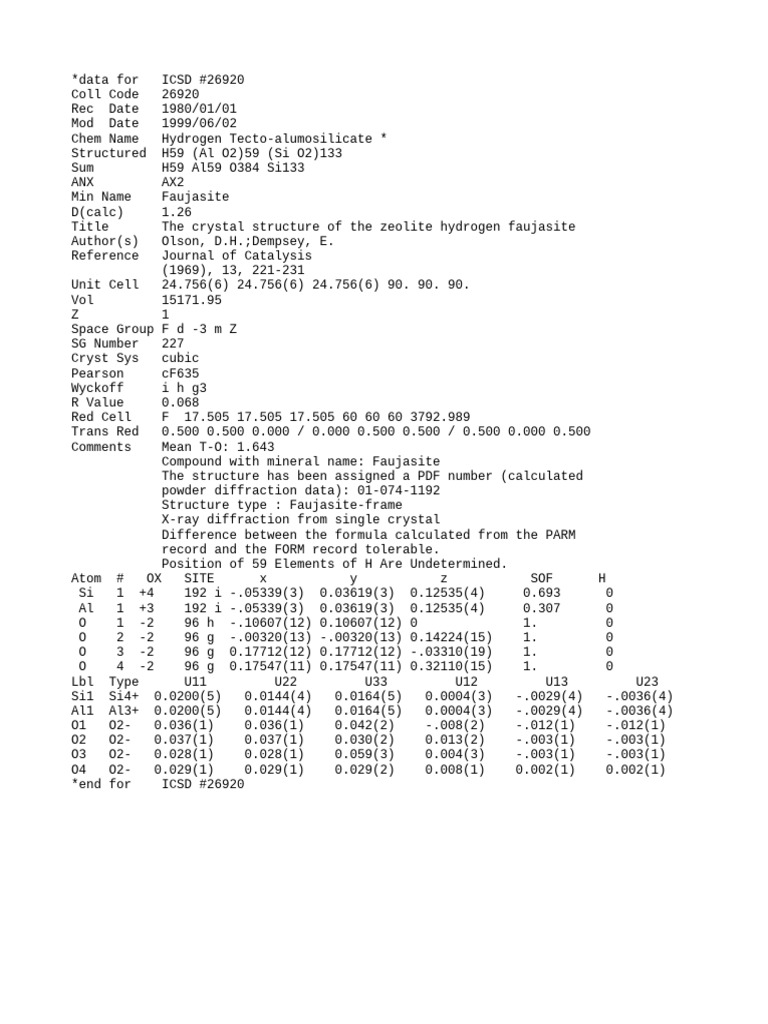 ICSD#26920 | PDF | Technology & Engineering | History