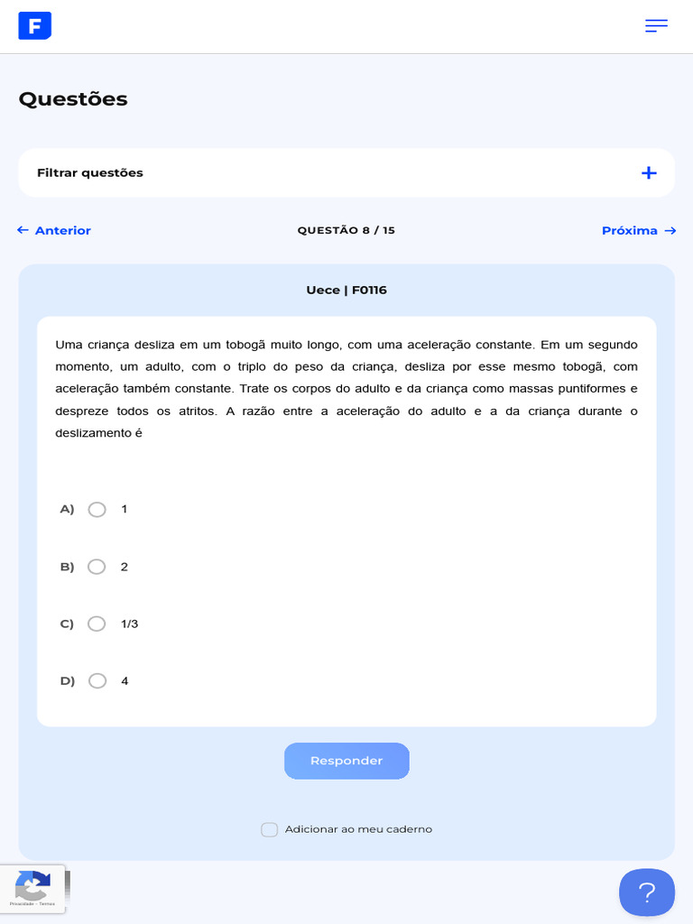 Professor Ferretto – Plataforma do aluno 5 | PDF