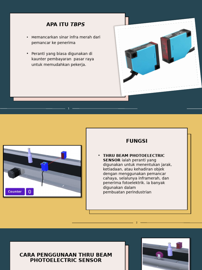 Thru Beam Photoelectric Sensor | PDF