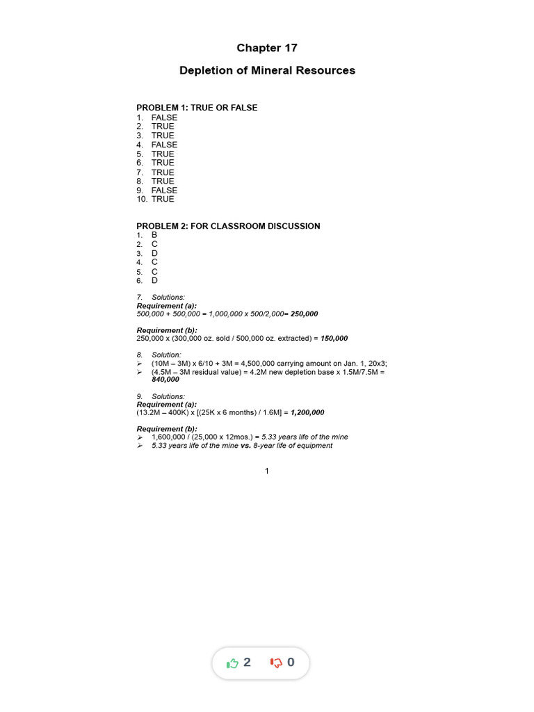 Mineral Resource Depletion Analysis | PDF | Mining | Economies