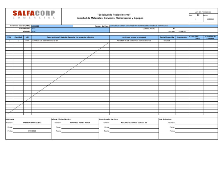 Solped - Zapatos de Seguridad | PDF