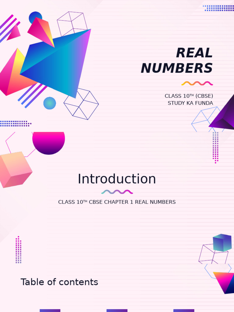 Class 10 Real Numbers Study Guide | PDF | Numbers | Prime Number