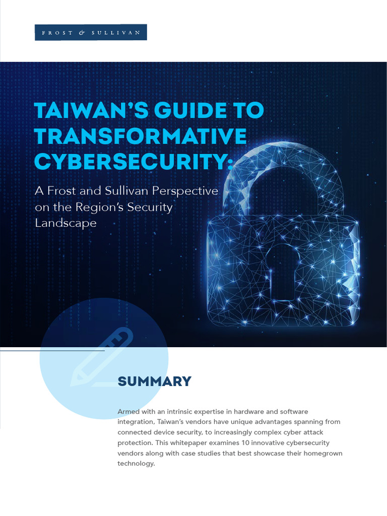 Taiwan Cyber Security Whitepaper Consolidated - PDF (TOC Included) - FINAL | PDF | Computer ...