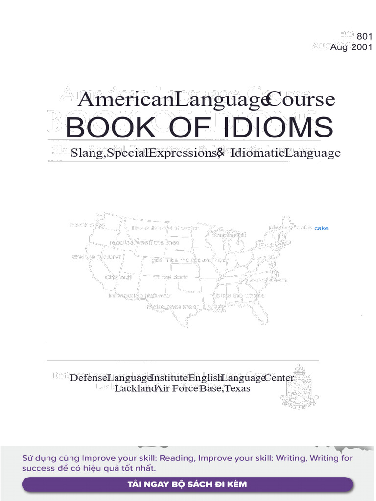 American Language Course - Book of Idioms | PDF