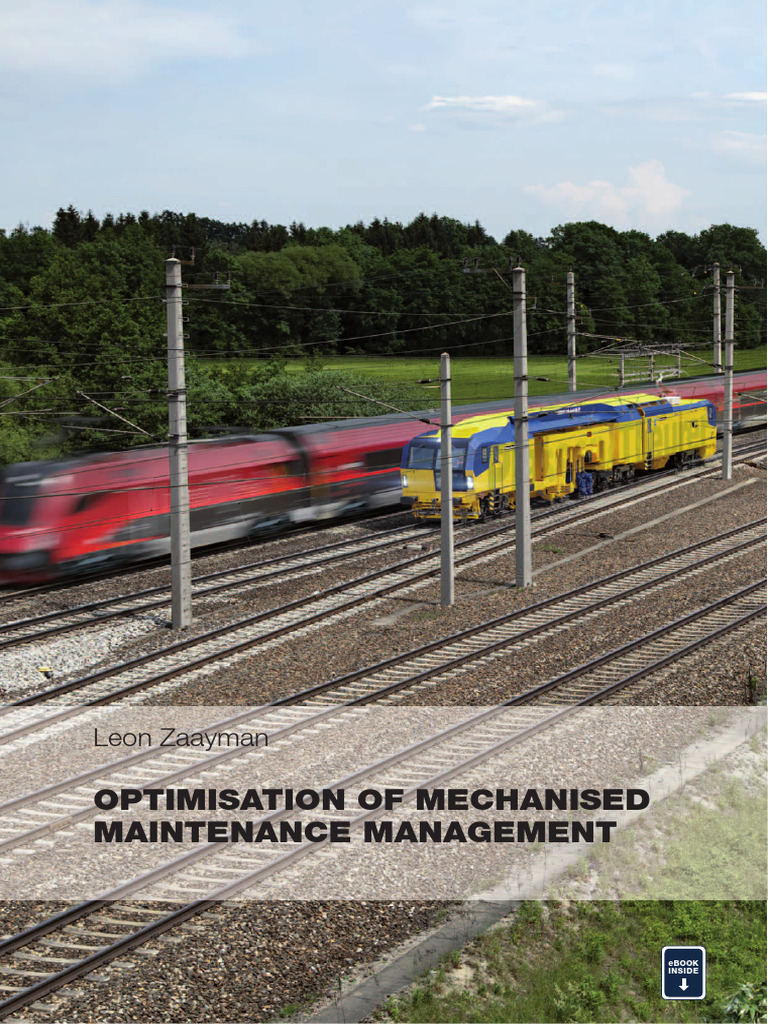 Leon Zaayman OPTIMISATION OF MECHANISED MAINTENANCE MANAGEMENT. Ebook ...