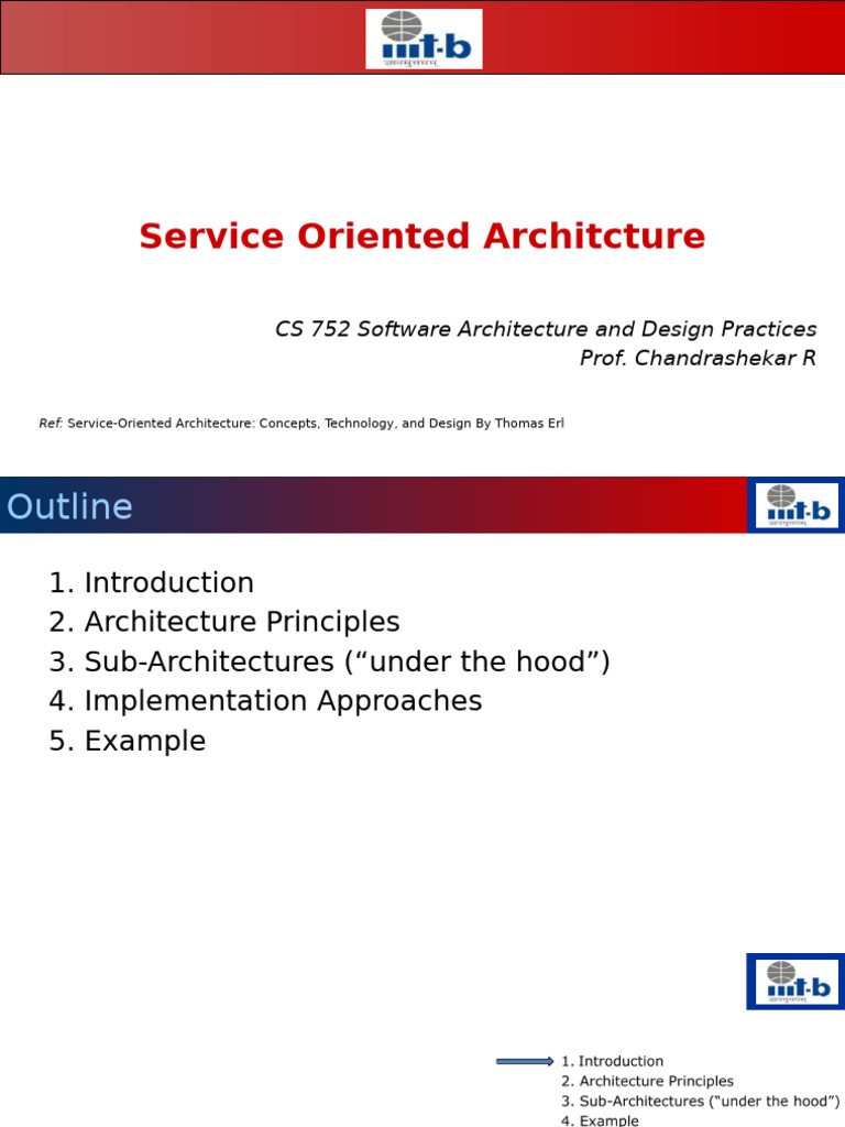 10_SOA | PDF | Service Oriented Architecture | Web Service