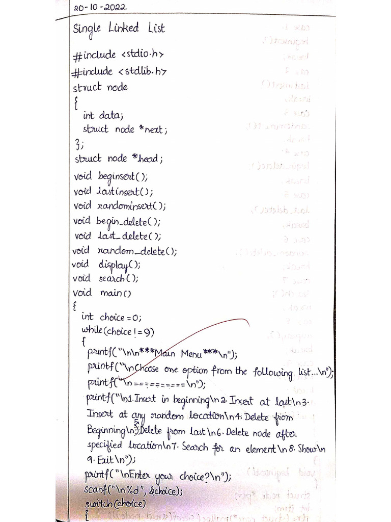 Ds Lab Observation Book | PDF