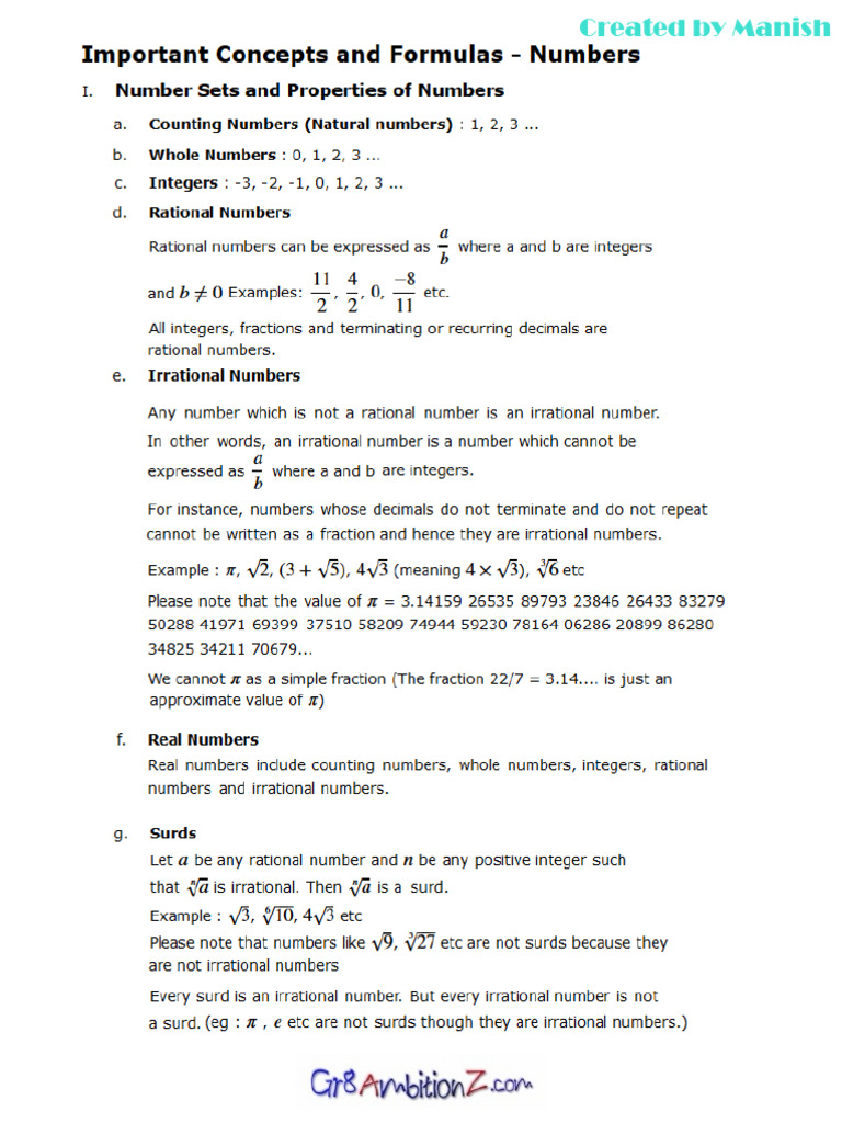 HCF and LCM PDF | PDF | Numbers | Abstract Algebra