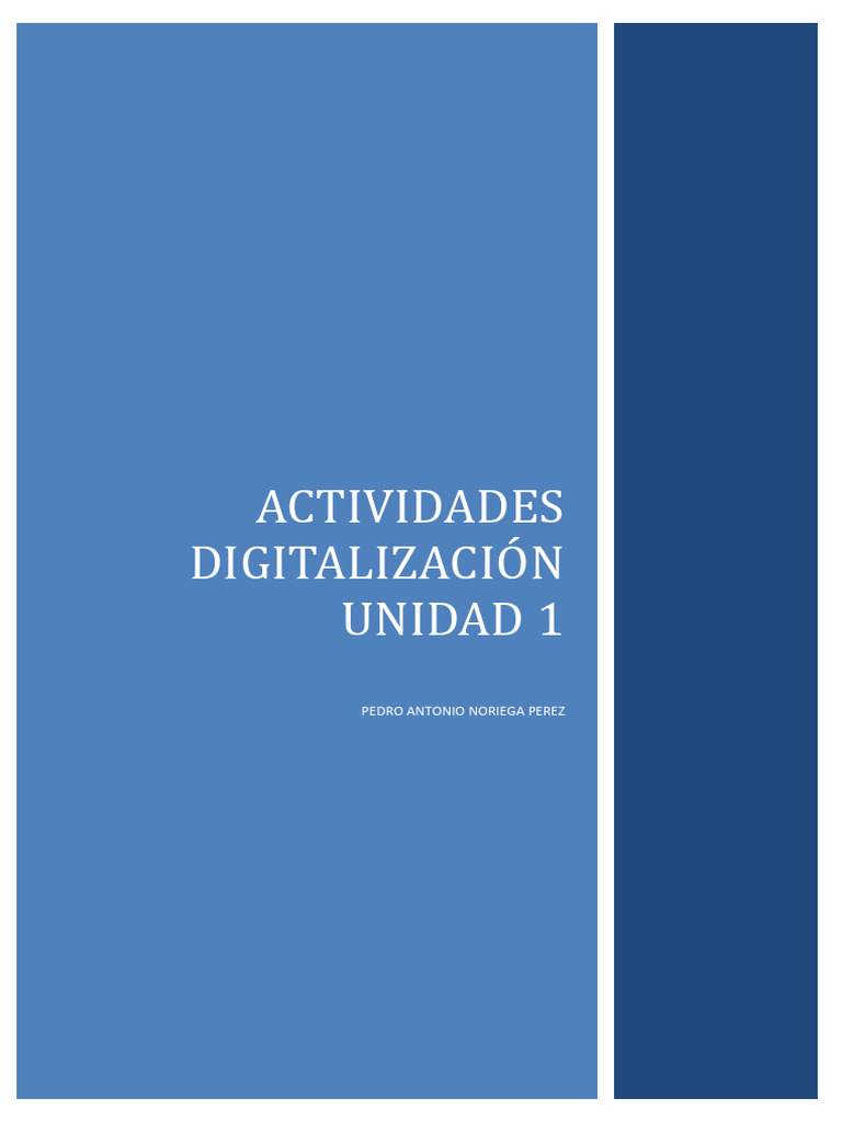 Digitalización Pedro Antonio Noriega Pérez | PDF | Inteligencia ...