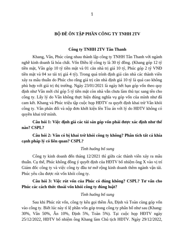 Bai Tap 4 TNHH | PDF