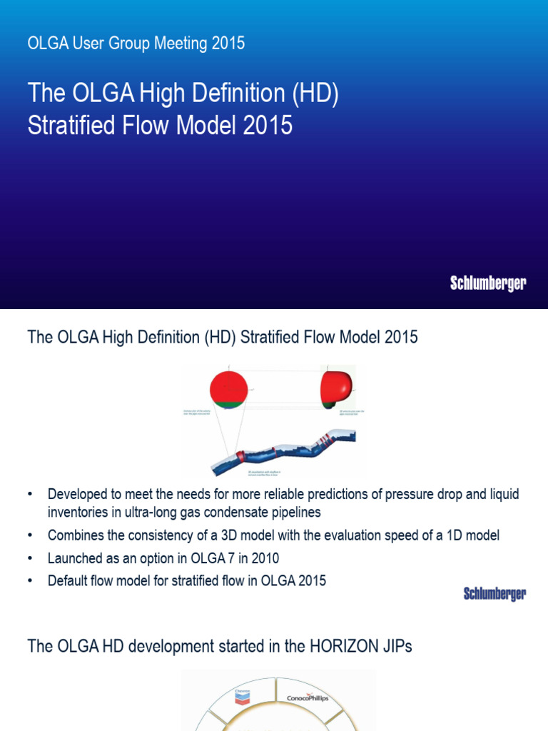 OLGA HD Stratified Flow Model 2015 - 6753356 - 01 | PDF | Shear Stress ...