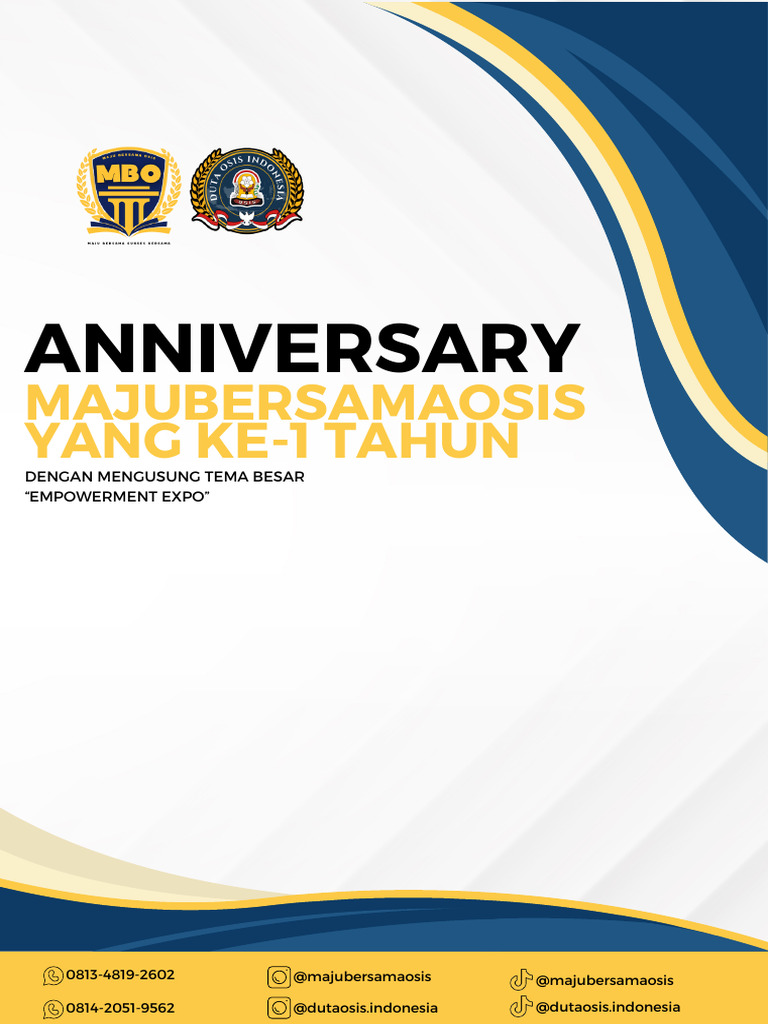 Guidebook Event Anniversary Mbo PDF | PDF