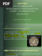 Class I Cavity Preparation | PDF | Tooth Enamel | Dentin
