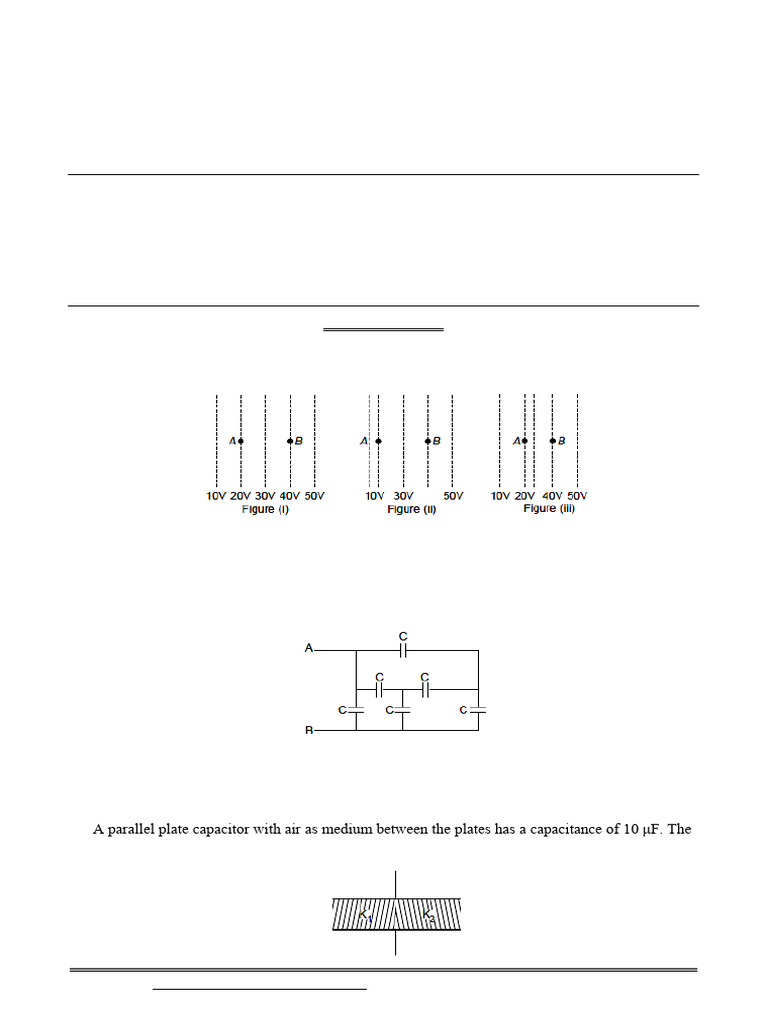 Physics Class Xii Chapter 02 Electrostatic Potential and Capacitance ...