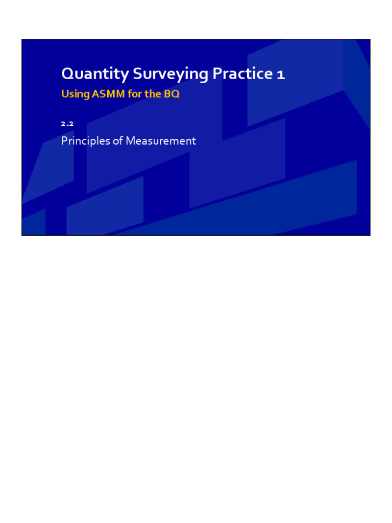 QSP Topic 2.2 - Principles of Measurement | PDF | Length | Paper
