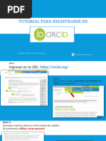 Manual - Generar y Registrar El Codigo Orcid 2024 | PDF