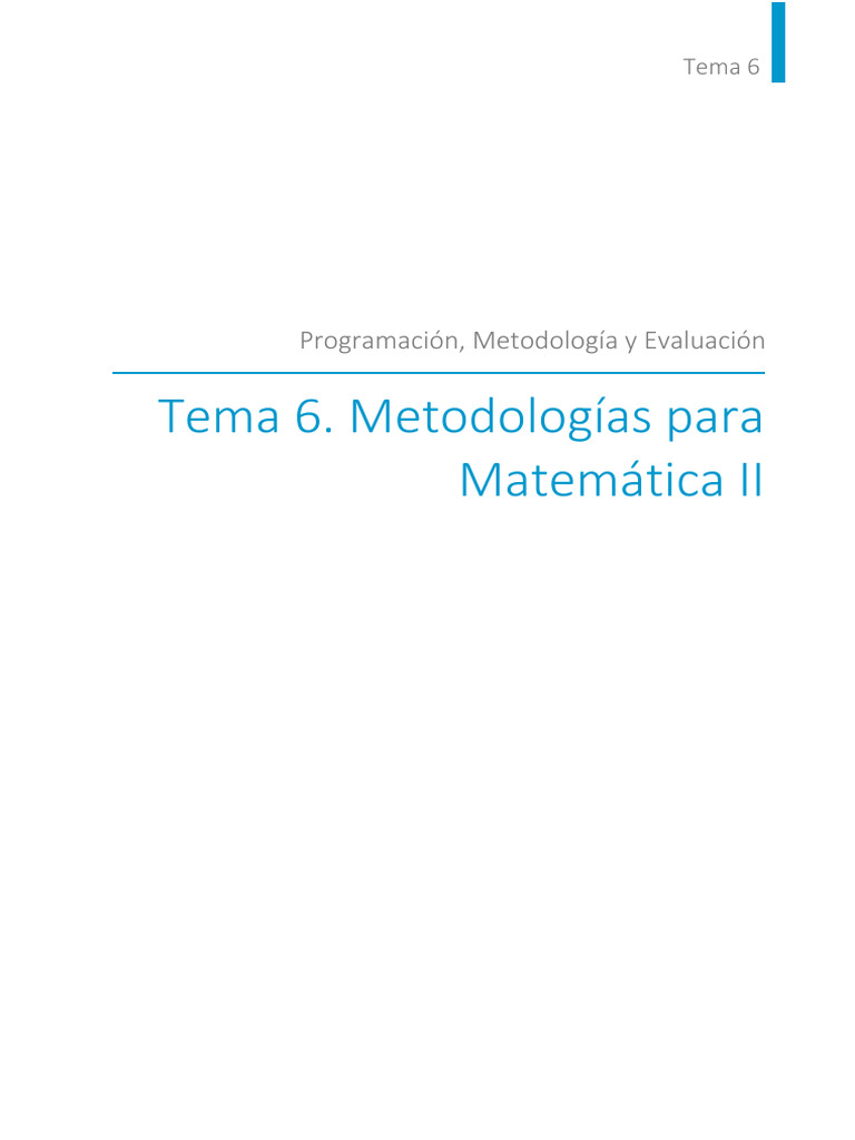 TEMA6 | PDF | Inteligencia | Enseñando