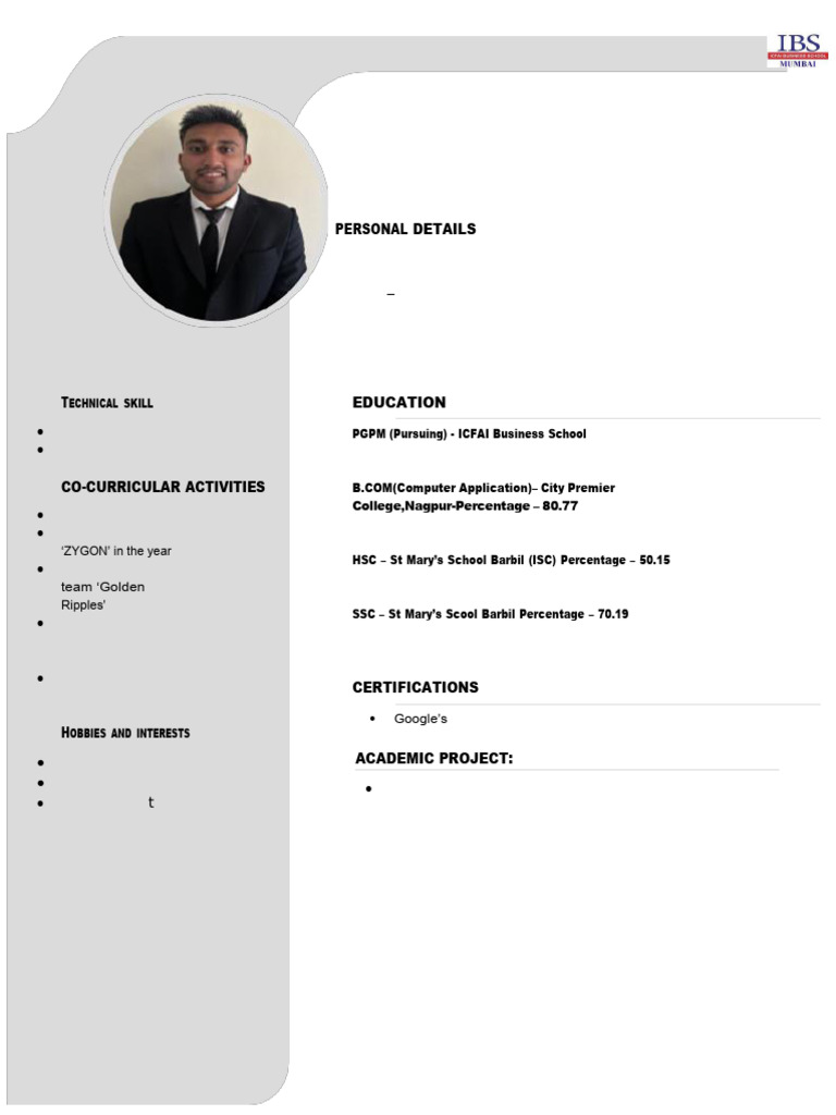 Ayush Rathor CV | PDF
