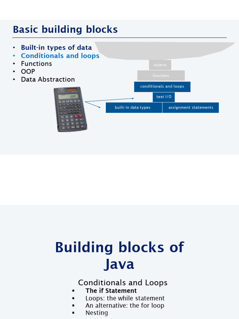 Java-Conditionals-Loops-Emoon | PDF | Control Flow | Boolean Data Type Java-Conditionals-Loops-Emoon | PDF | Control Flow | Boolean Data Type