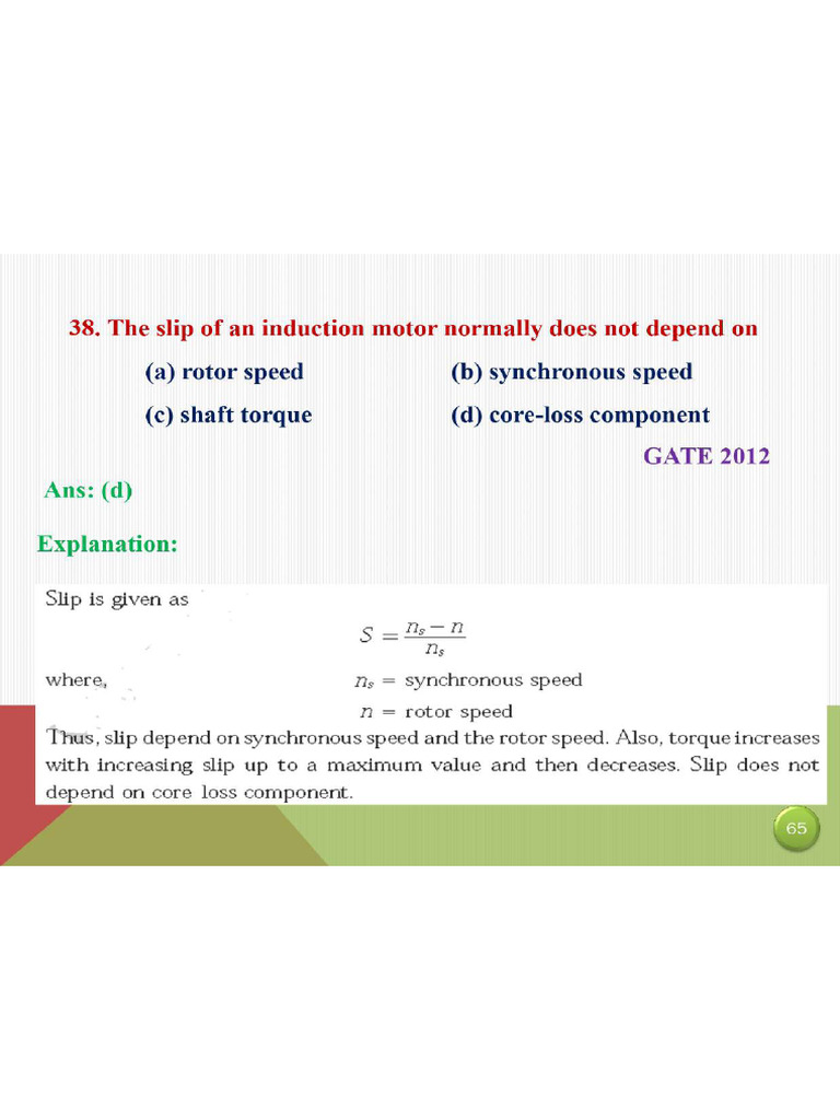 Induction Machine Note - Page-0084-103 | PDF