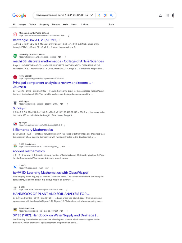 Compund Curve | PDF | Principal Component Analysis | Mathematics