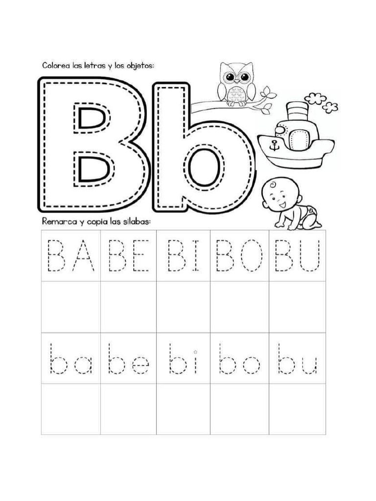 Silabas B | PDF
