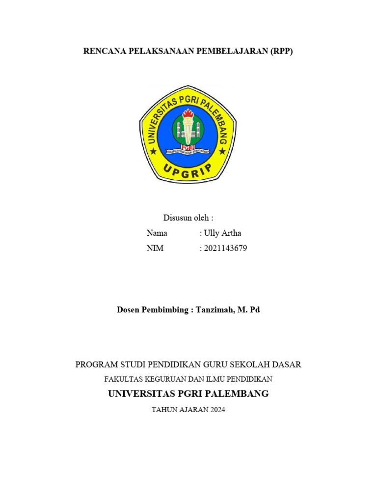 RPP PPL Ully Artha PB 2 TEMA 7 Subtema 2 | PDF