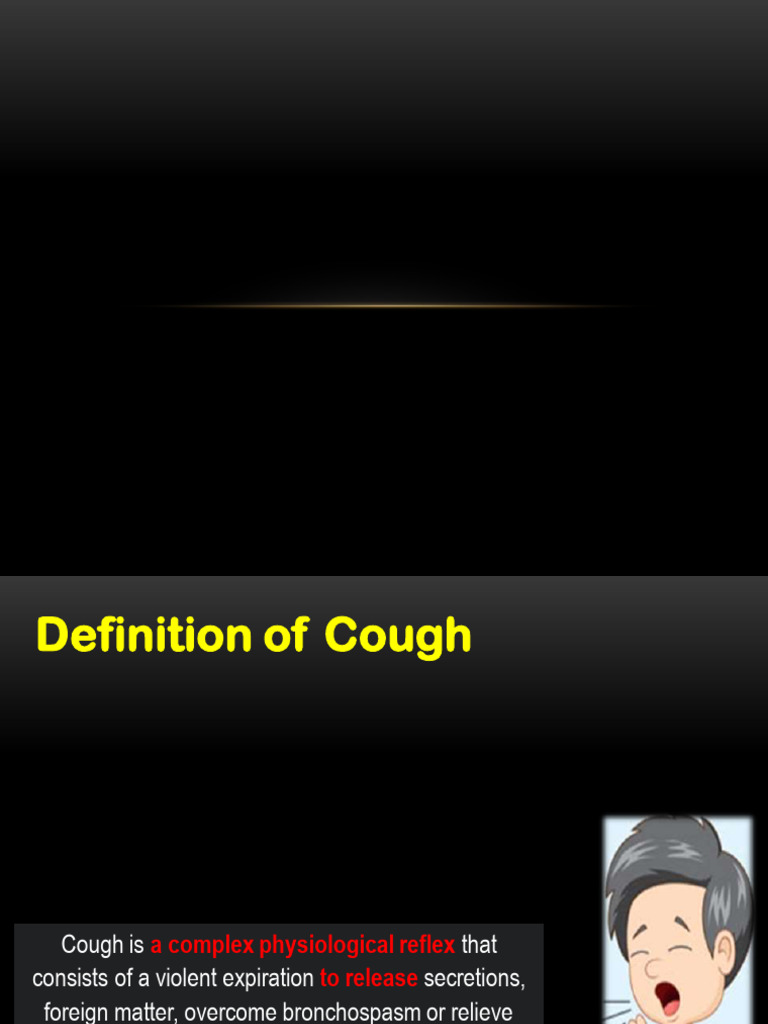 Management of Cough in Children - DR DR MS. Anam, Sp.A | PDF | Cough ...