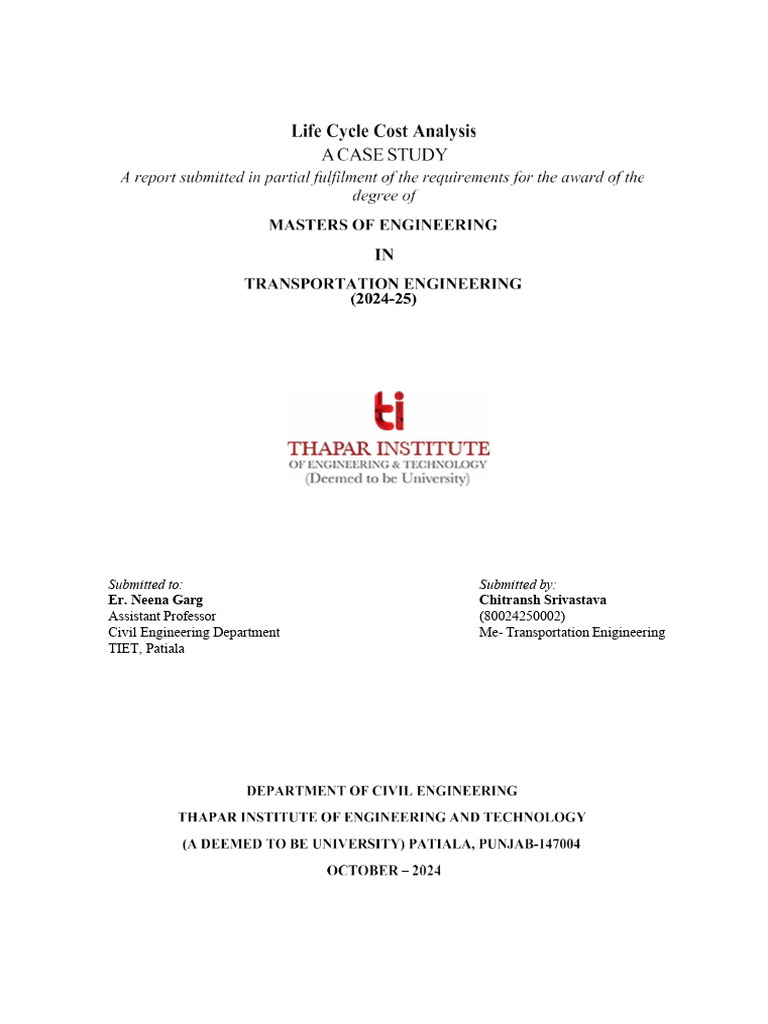 Submitted To: Submitted By:: Er. Neena Garg Chitransh Srivastava | PDF