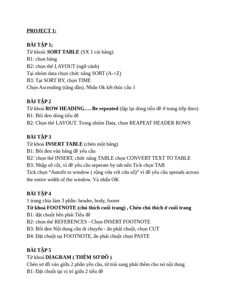 Ghi Chép Mos Word | PDF