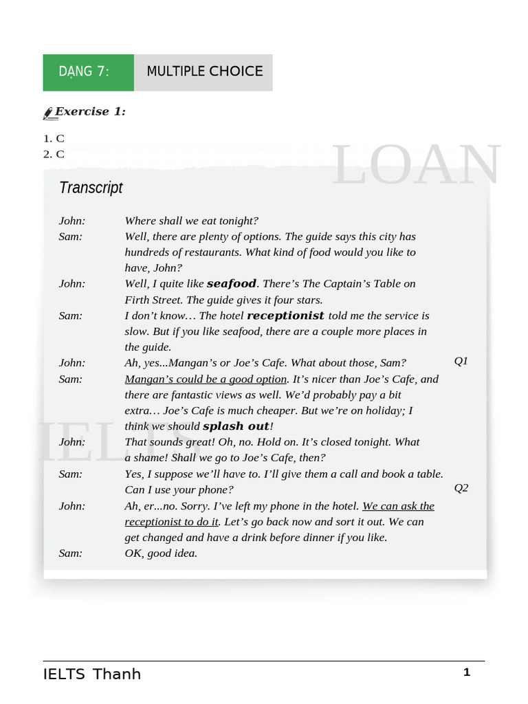 Answer Multiple Choice | PDF | Ghosts