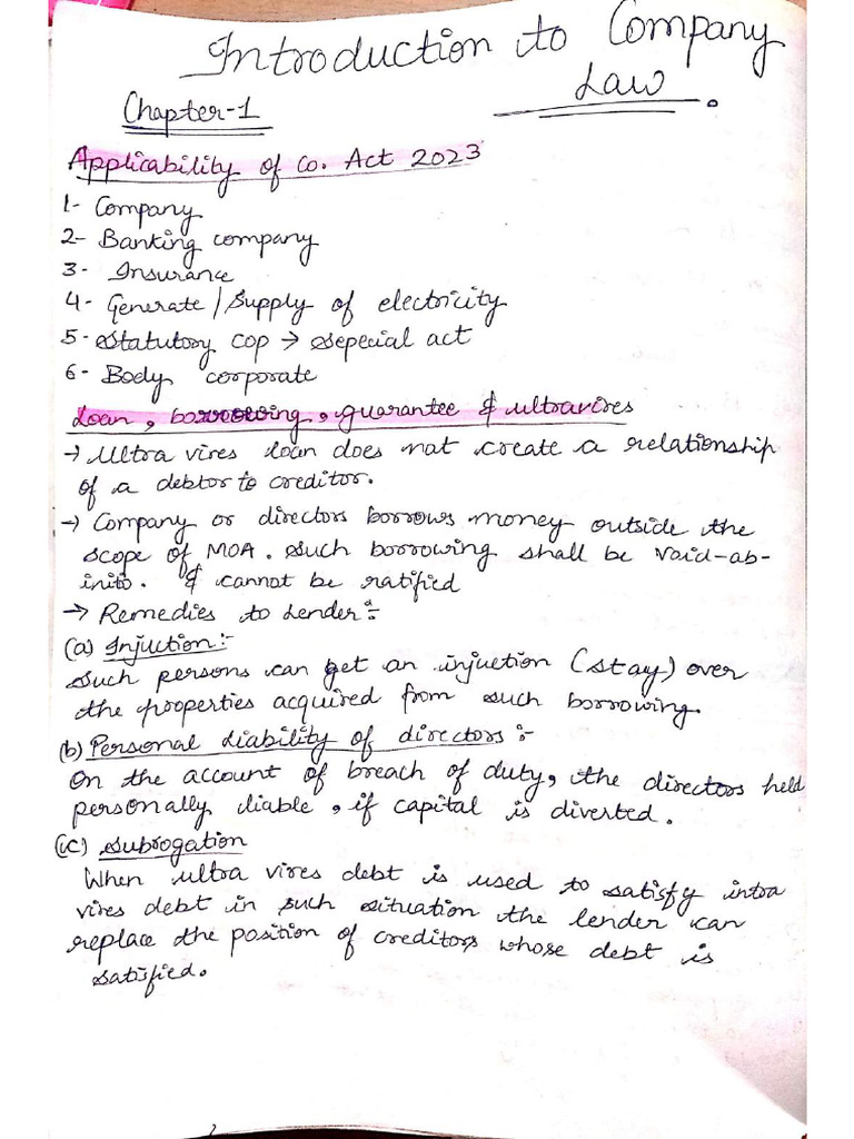 All Handwritten Claw Notes-Compressed | PDF